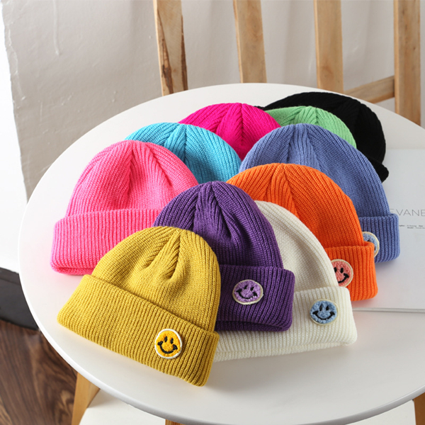 Japanese harajuku tide men's spring and winter smiling face cloth adult ...
